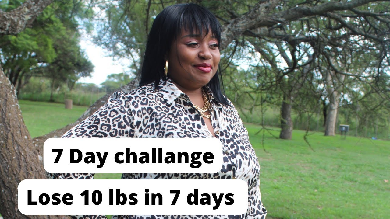 Lose 10lbs in 7 Days Challenge Starts Now + Weight loss Update - YouTube
