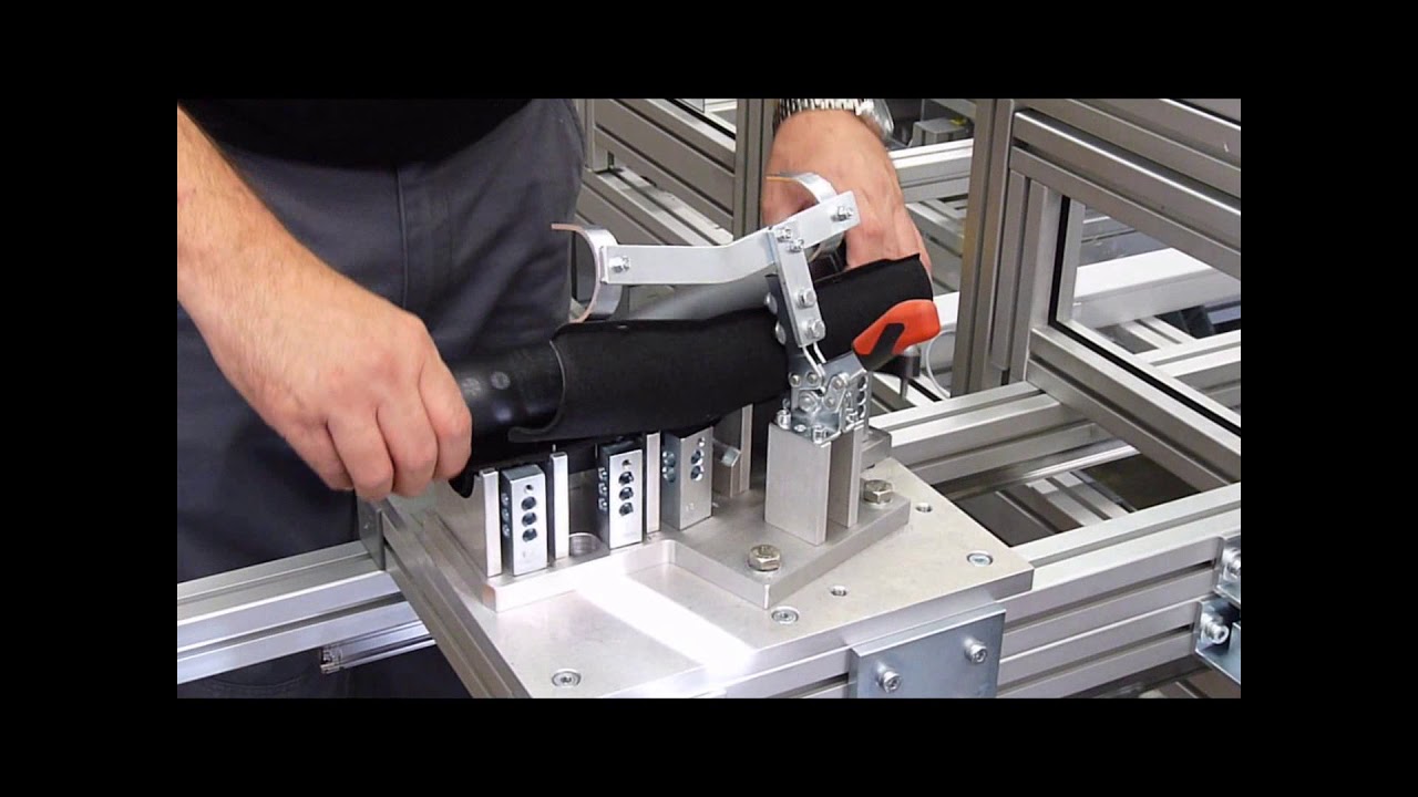 Mezger Stapling Head System - Automotive Parts Stapling - YouTube