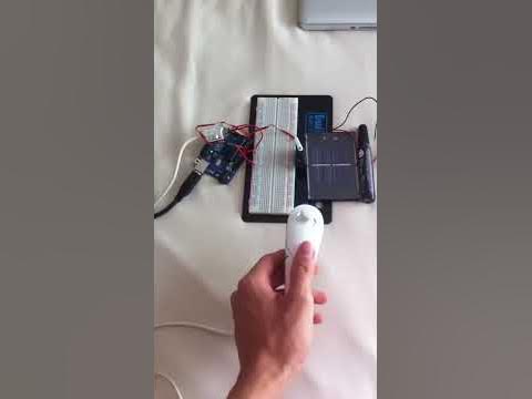 Servo controlled by nunchuk and arduino - YouTube