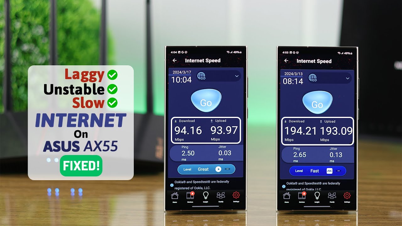 How to Fix Slow Internet On ASUS AX55 Wi-Fi Router! - YouTube