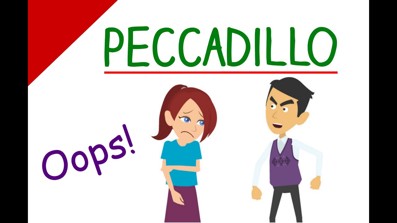 Learn English Words - PECCADILLO Meaning (Vocabulary Video) - YouTube