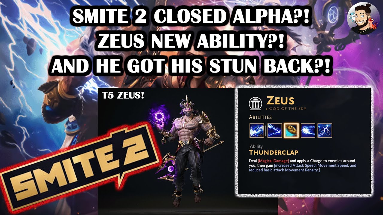 FIRST EVER SMITE 2 GAME, ZEUS GOT HIS STUN BACK! - YouTube