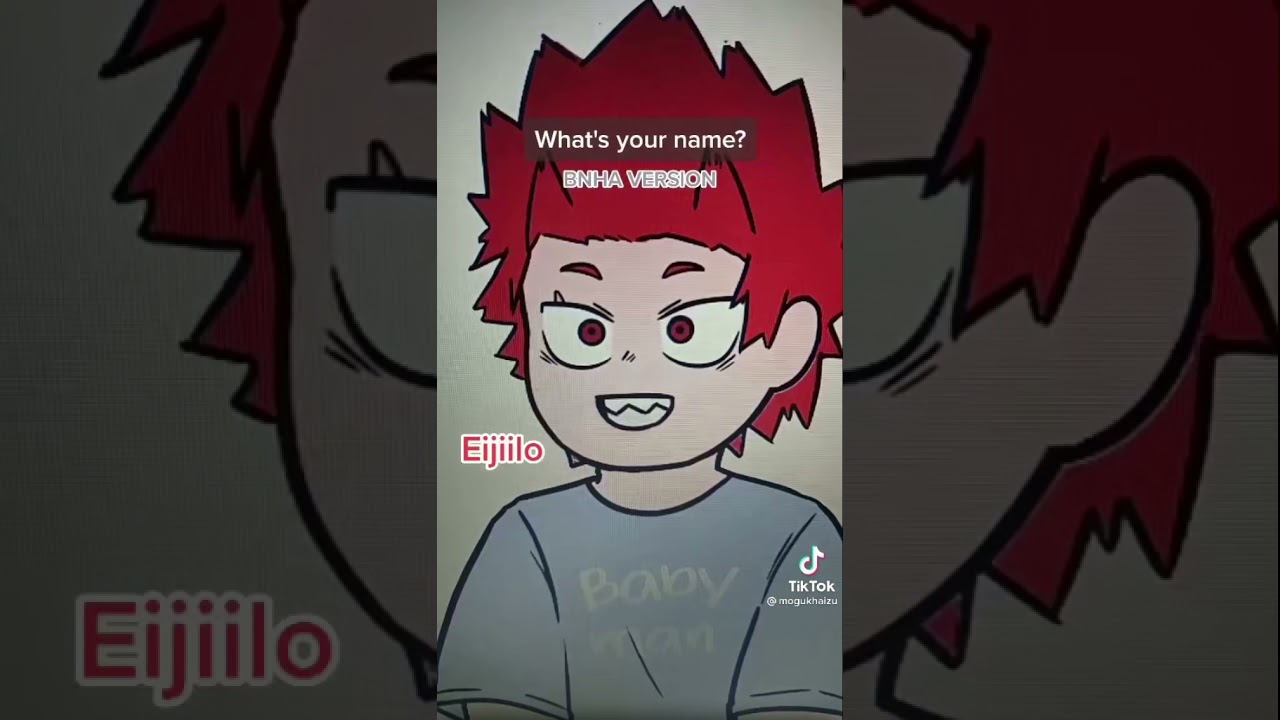 Baby Mha Characters saying there names - YouTube