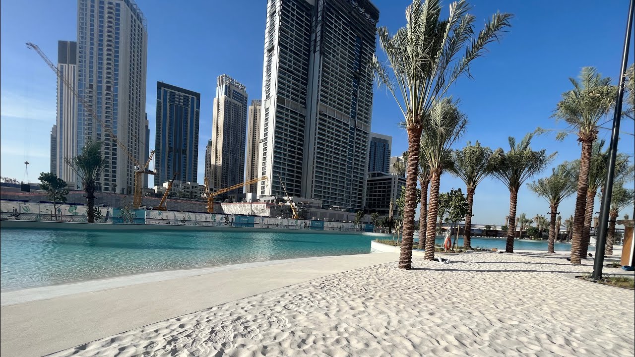 Now you can enjoy creek beach if you buy an apartment at Breeze(Dubai ...