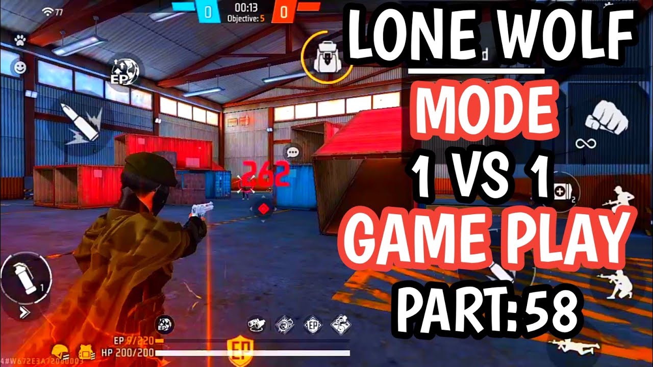 LONE WOLF MODE.1 VS 1.GAME PLAY.PART:58. - YouTube