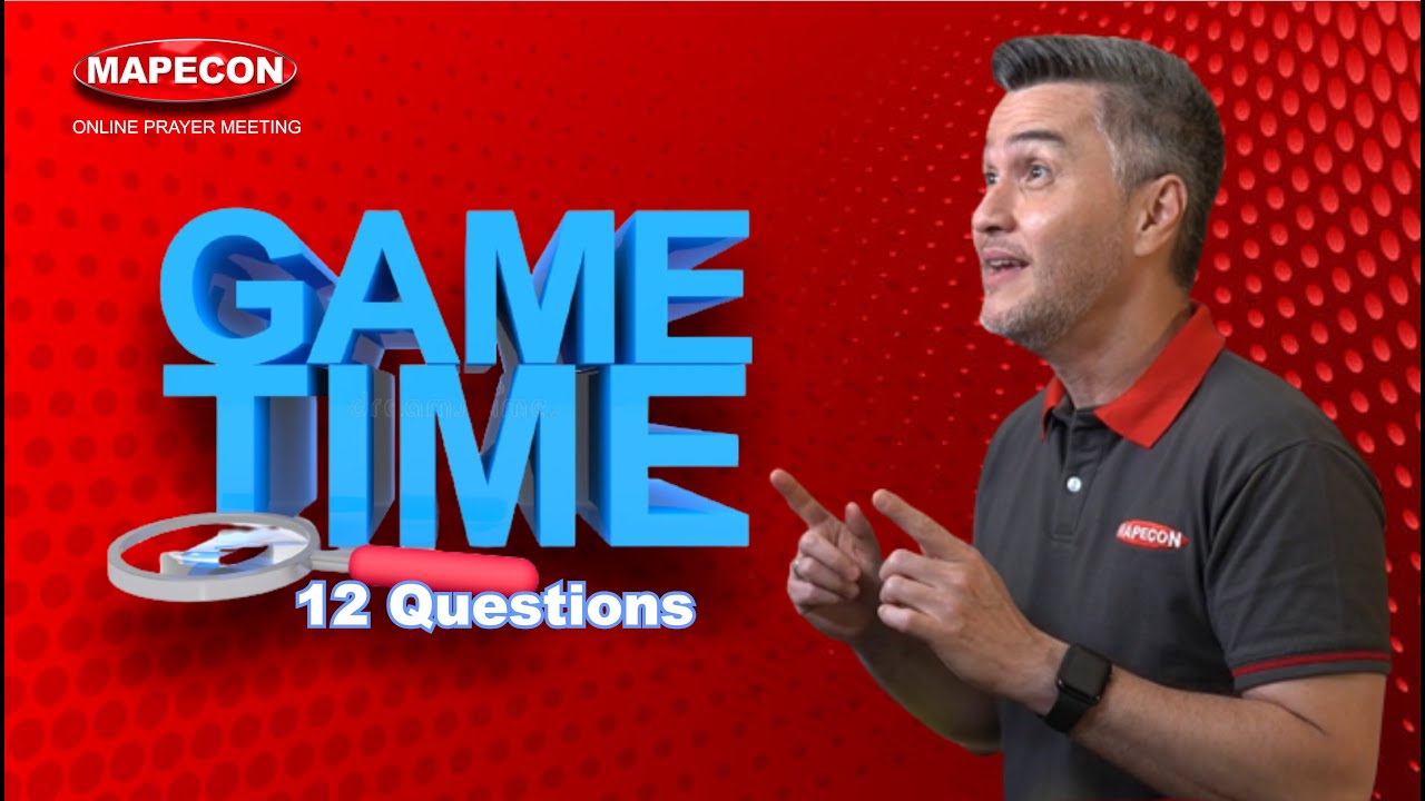 𝗢𝗡𝗟𝗜𝗡𝗘 𝗣𝗥𝗔𝗬𝗘𝗥 𝗠𝗘𝗘𝗧𝗜𝗡𝗚: "GAME TIME: 12 Questions" by Dr. Moses Catan ...