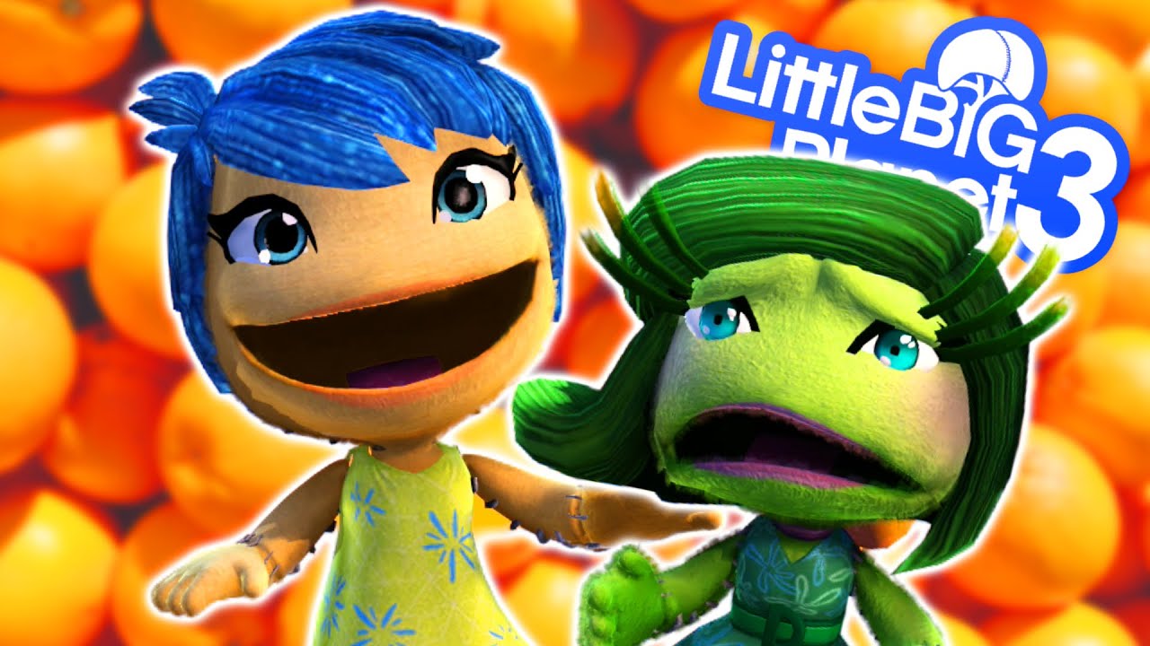 LittleBigPlanet 3 - Inside out Joy and Disgust Orange Adventure - PC ...