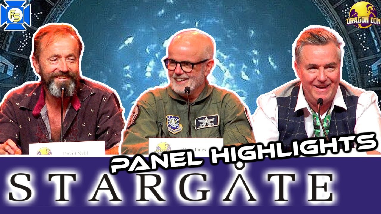 STARGATE Cast Sunday Panel Highlights – Dragon Con 2023 - YouTube