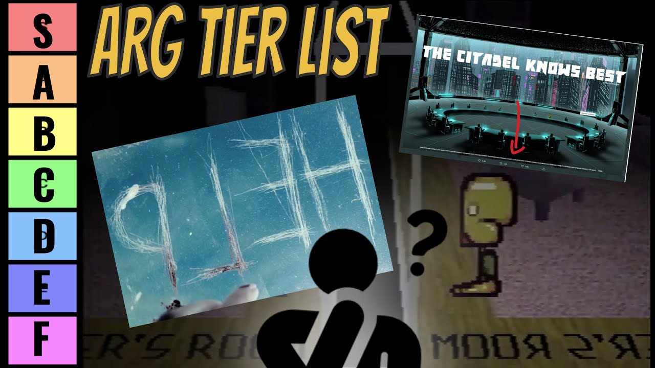 ARG Tier List - YouTube