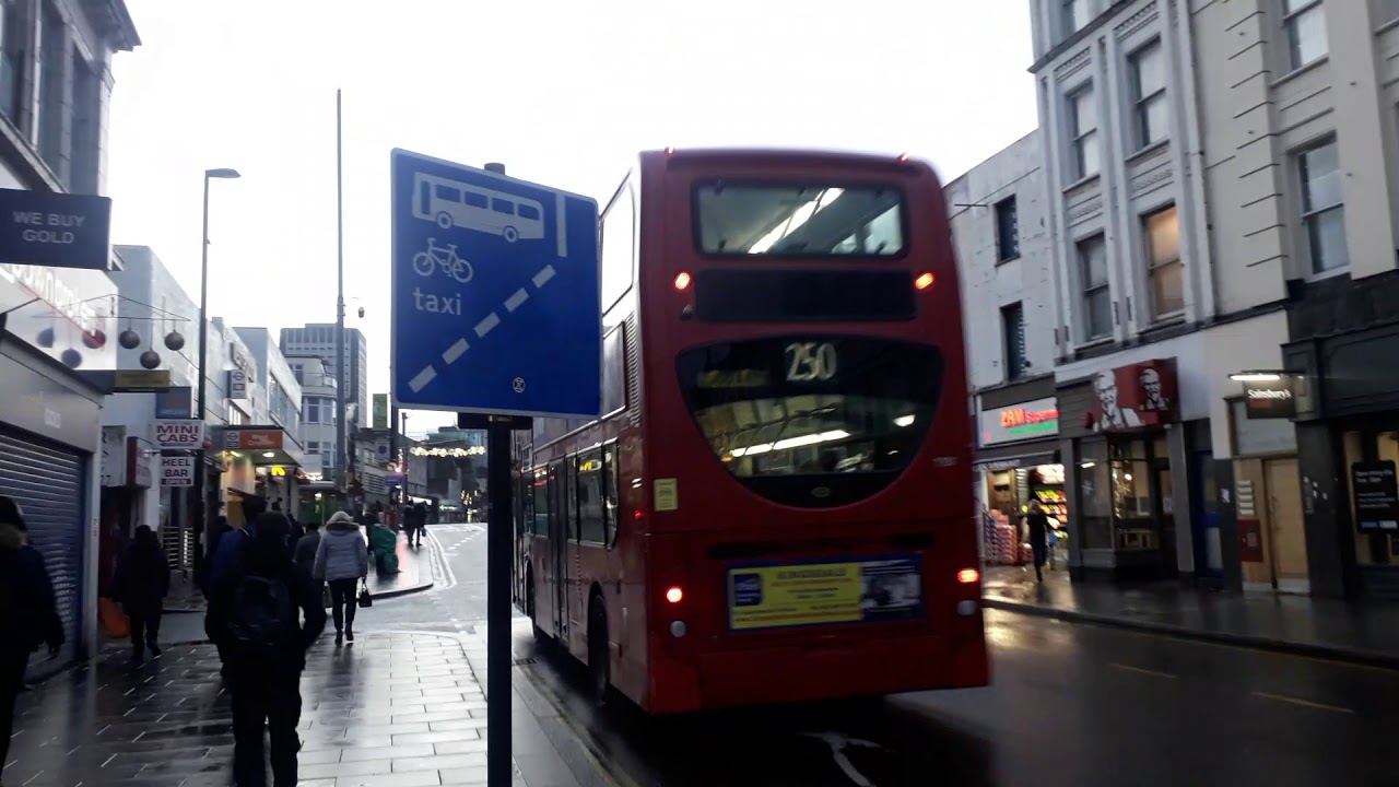 T151, LJ60AVY on Route 250 in West Croydon Bus Station to West Croydon ...