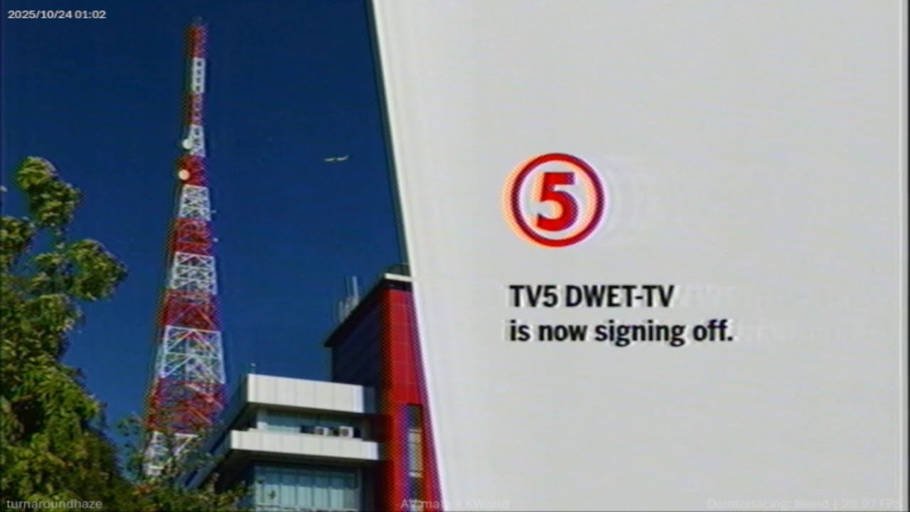 TV5 Sign-off (2025/10/24 01:00) - YouTube