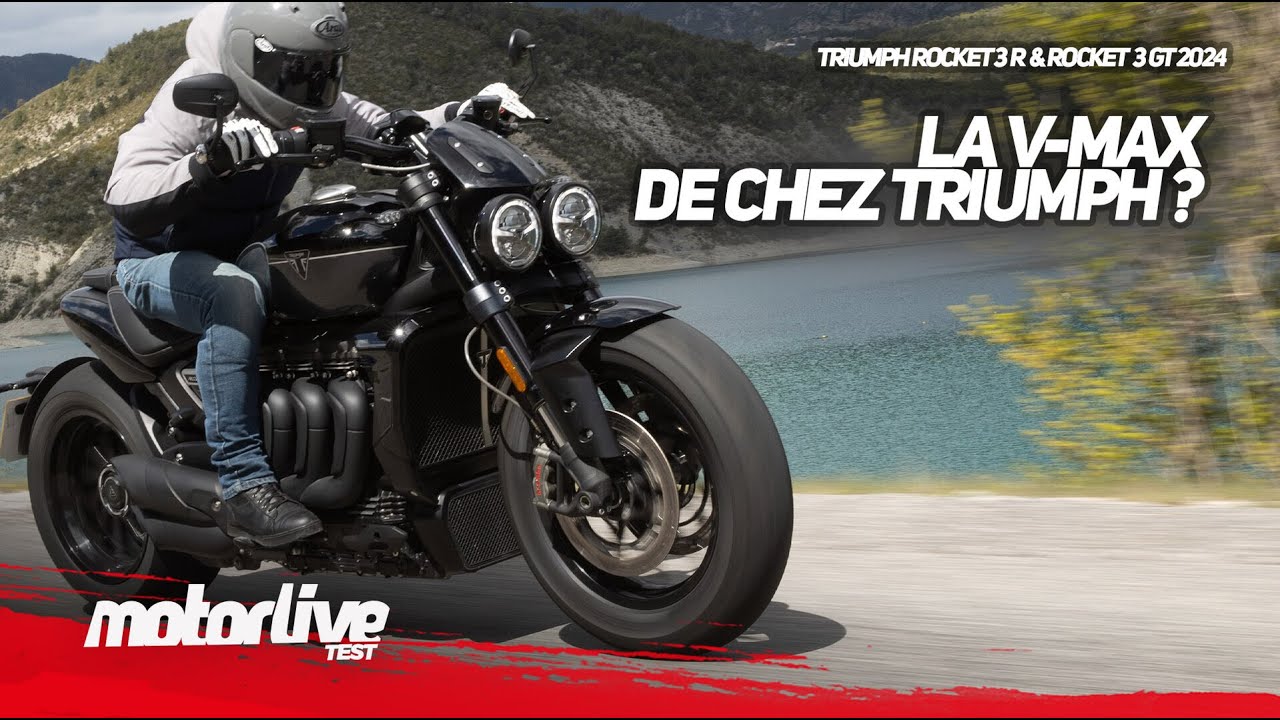 Triumph ROCKET 3 Storm : 2500 cm3 de couple ! - YouTube