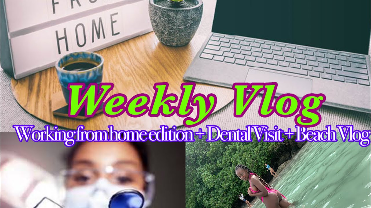 Weekly Vlog || Doctor’s Visit + Beach Vlog + working from home ...