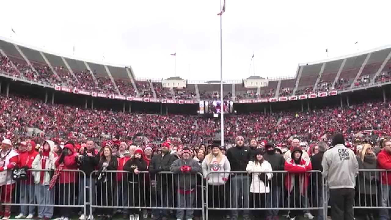 Ohio State football national championship celebration - YouTube