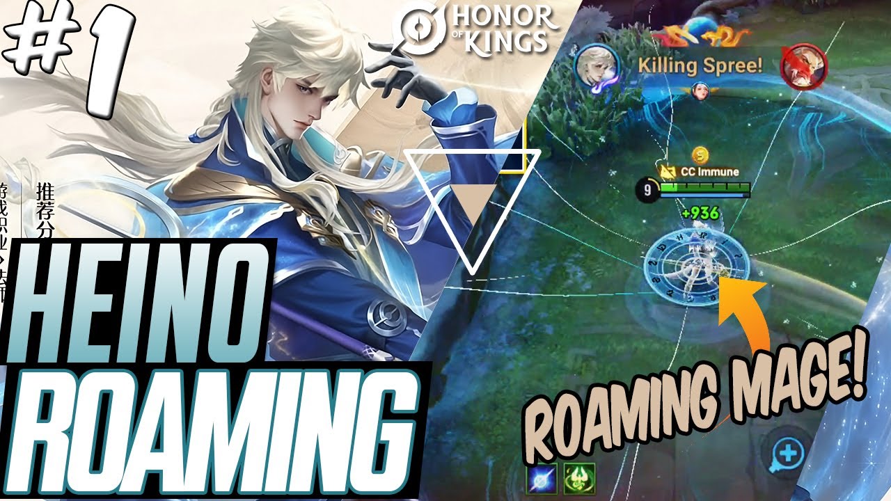 Roaming in Disguise! | Heino Roaming Gameplay #1 | Honor of Kings - YouTube
