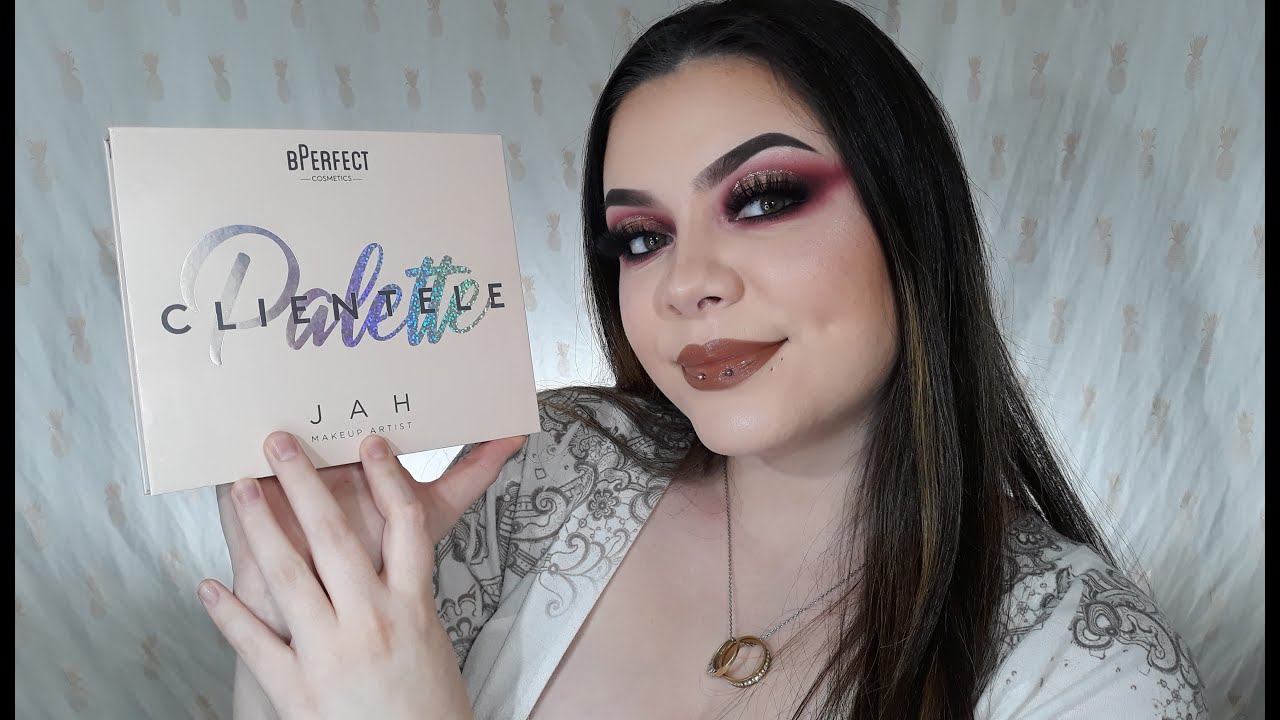 BPERFECT X MAKEUP WITH JAH CLIENTELE PALETTE | TUTORIAL - YouTube