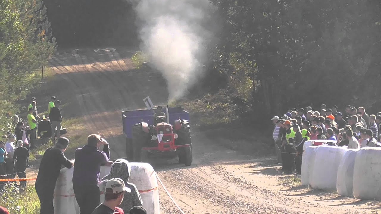 Sammin mäkikisat 2014, Nuffield 460 Turbo, EVO II, veto I - YouTube