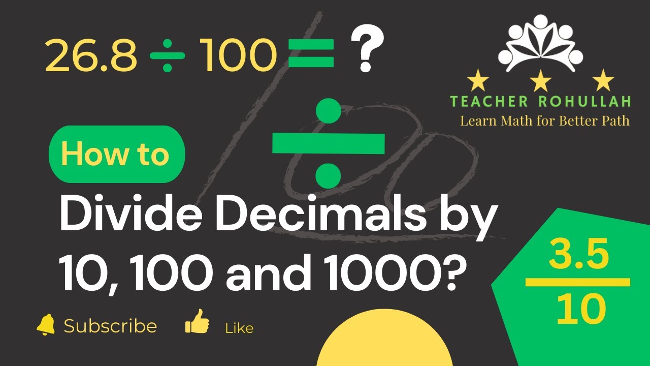𝐃𝐢𝐯𝐢𝐝𝐢𝐧𝐠 𝐃𝐞𝐜𝐢𝐦𝐚𝐥𝐬 𝐛𝐲 𝟏𝟎, 𝟏𝟎𝟎 𝐚𝐧𝐝 𝟏𝟎𝟎𝟎 - YouTube