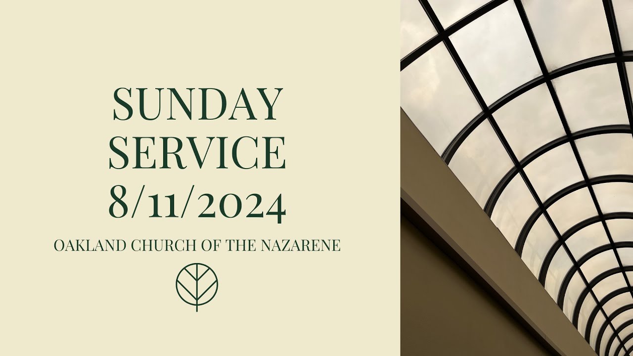 Worship Service - August 11, 2024 - YouTube