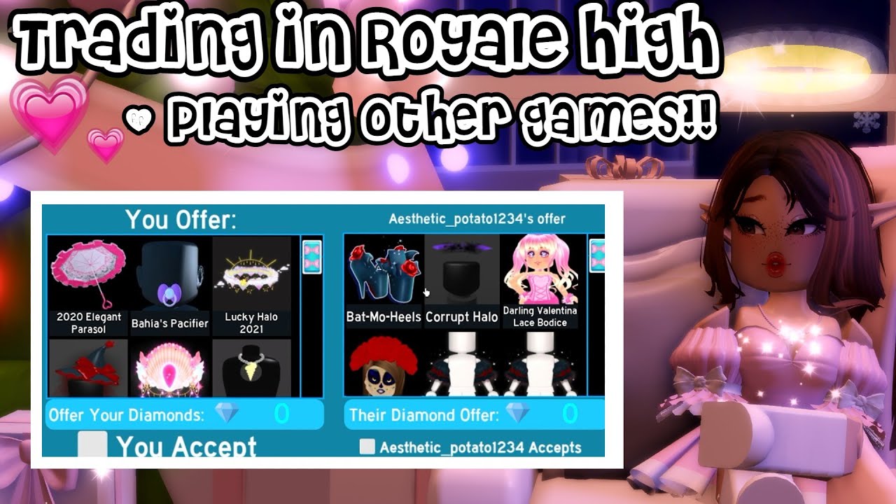 Trading in Royale High + Playing Other Games! Roblox Live Stream! - YouTube
