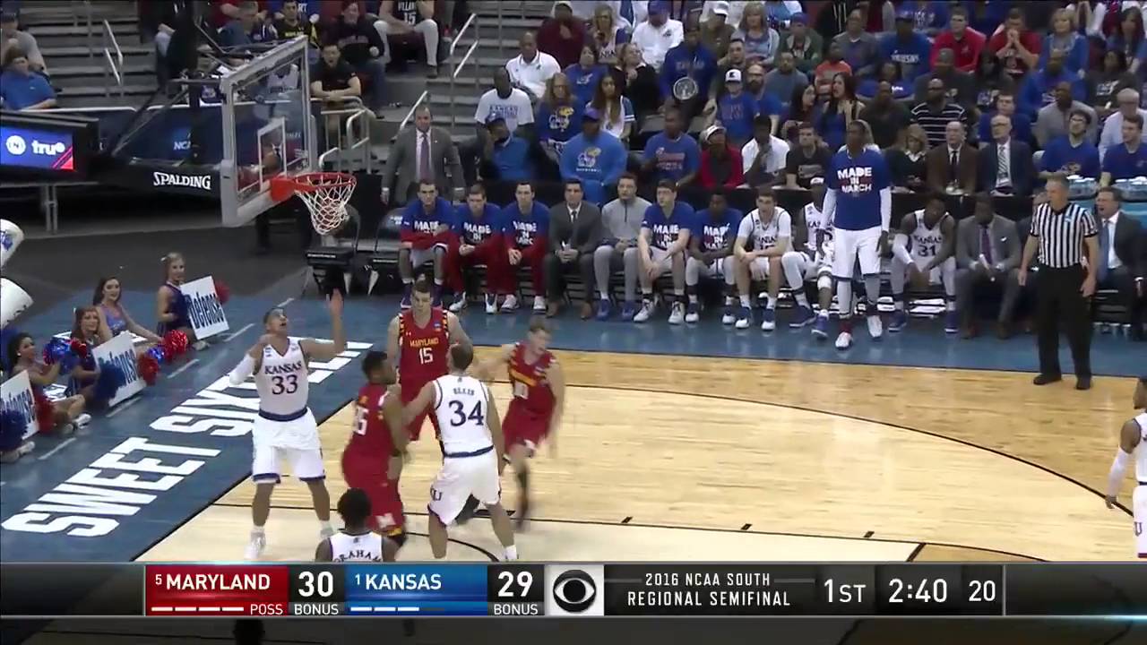 Maryland vs. Kansas: Jake Layman & Frank Mason III go back and forth ...