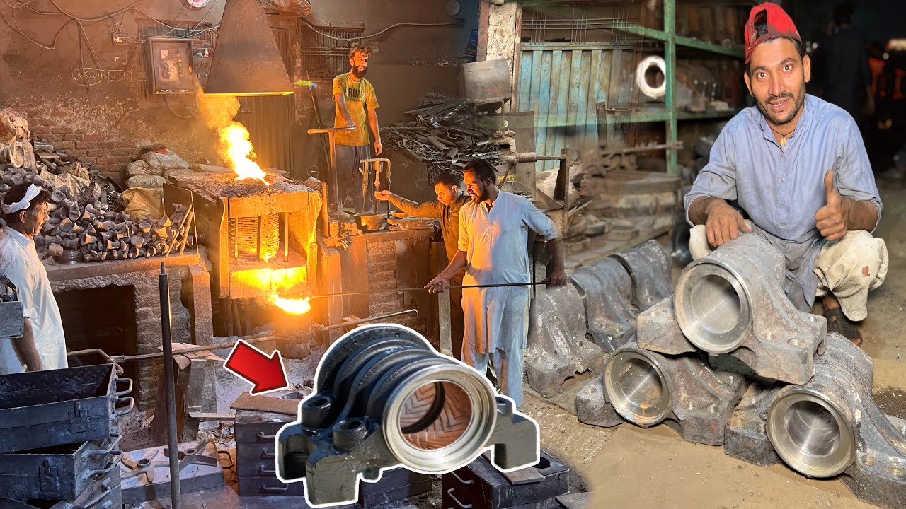 Amazing Manufacturing Process Of Truck Suspension RearSpring Trunnion ...