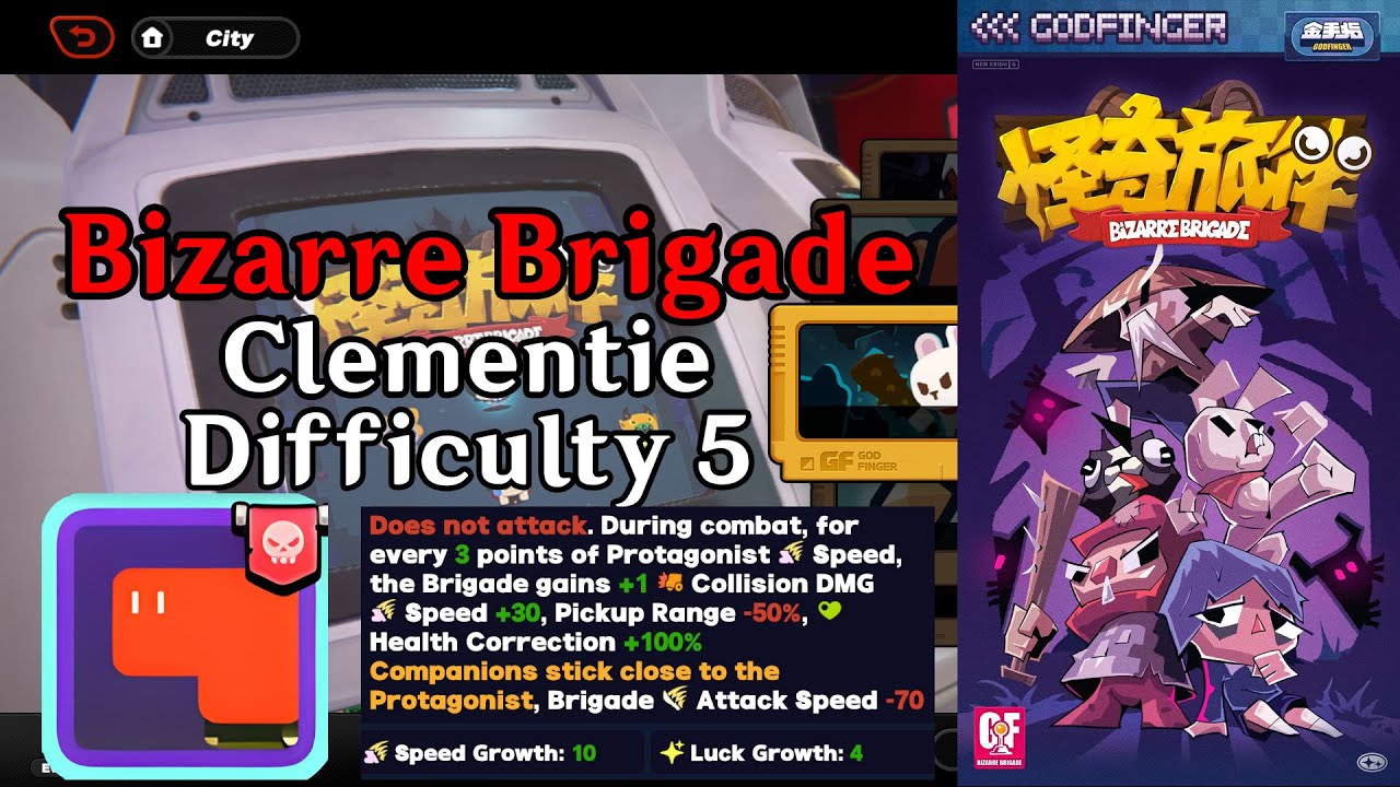 Bizarre Brigade Clementie Gameplay | Difficulty 5 | Zenless Zone Zero ...