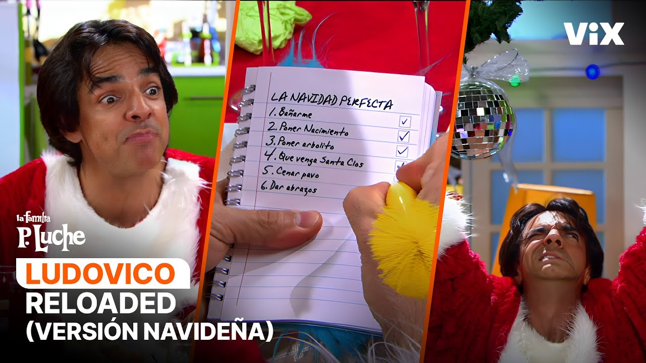 Cena de navidad con La Familia P.Luche | La Familia P.Luche | ViX - YouTube