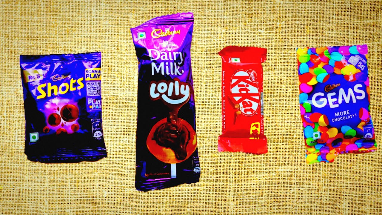Horlicks cadbury gems gems 5star3d dairy milk kitkat crispellow asmr ...