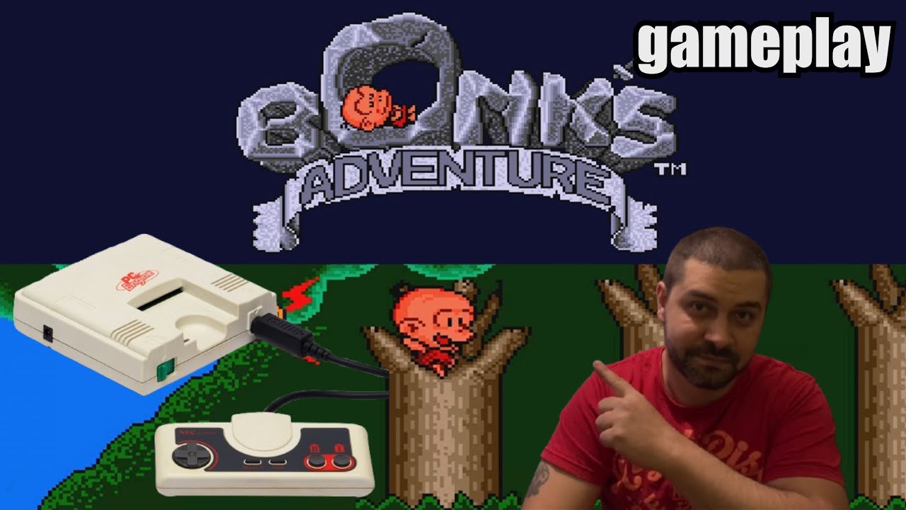 Bonk's Adventure 🎮 Pc Engine - Gameplay Comentado - YouTube