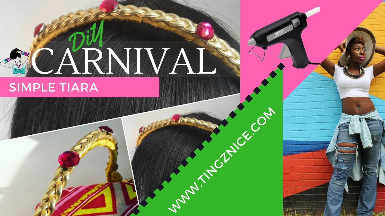 How to Make a Simple Tiara - DIY Carnival Episode 2 - YouTube