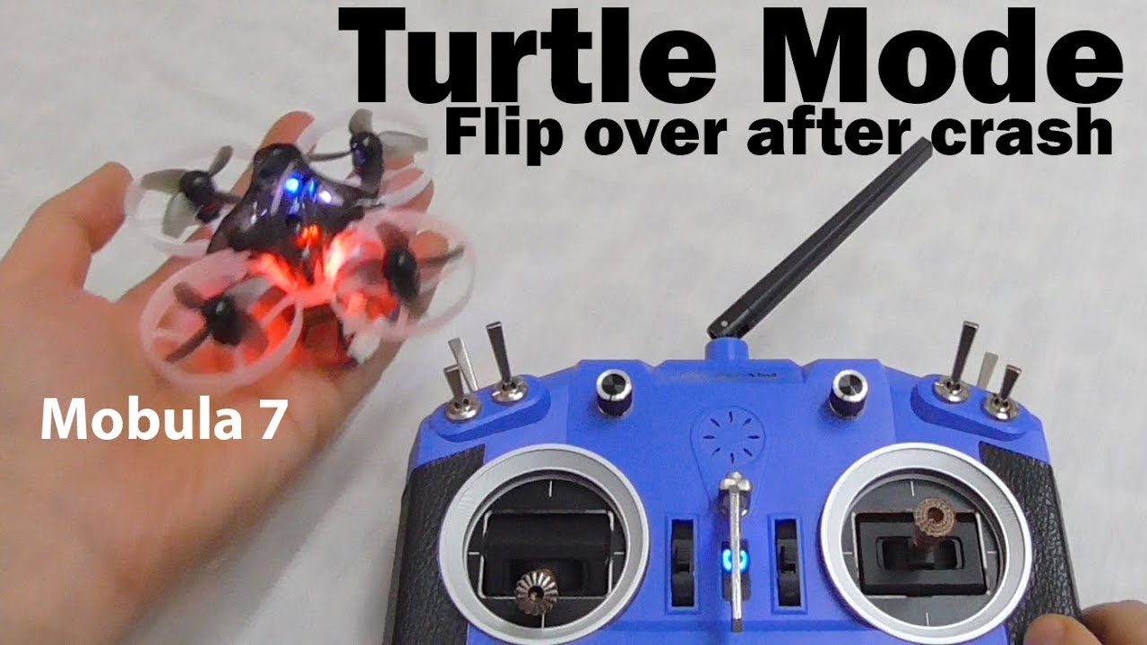 Turtle Mode (Flip over after crash) - YouTube