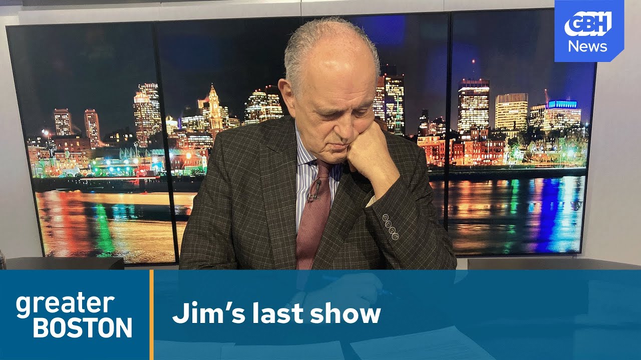 Jim Braude says goodbye as host of Greater Boston - YouTube
