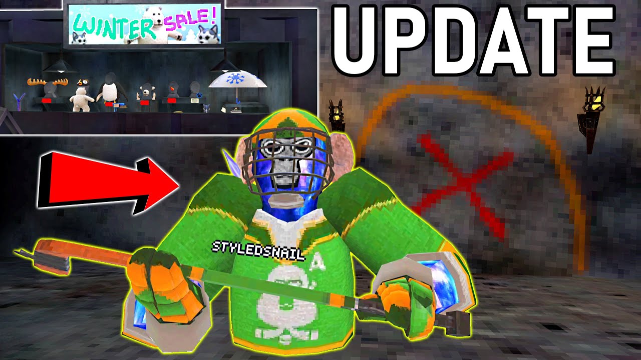 The NEW Gorilla Tag VR HOCKEY UPDATE??? (Secret Tunnel Changes & New ...