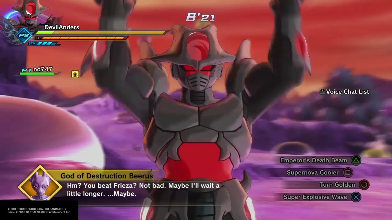 Twins of Chaos playing DBX2 In the Golden Form - YouTube