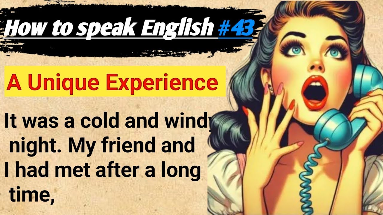 A Unique Experience English Story🇺🇸 | Learn English Through Stories ...