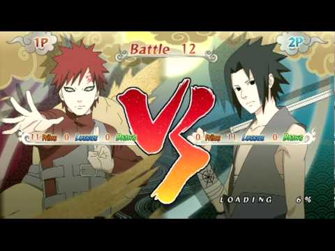 Naruto Ultimate Generation Kazekage Gaara Sand Prison Spear Attack ...