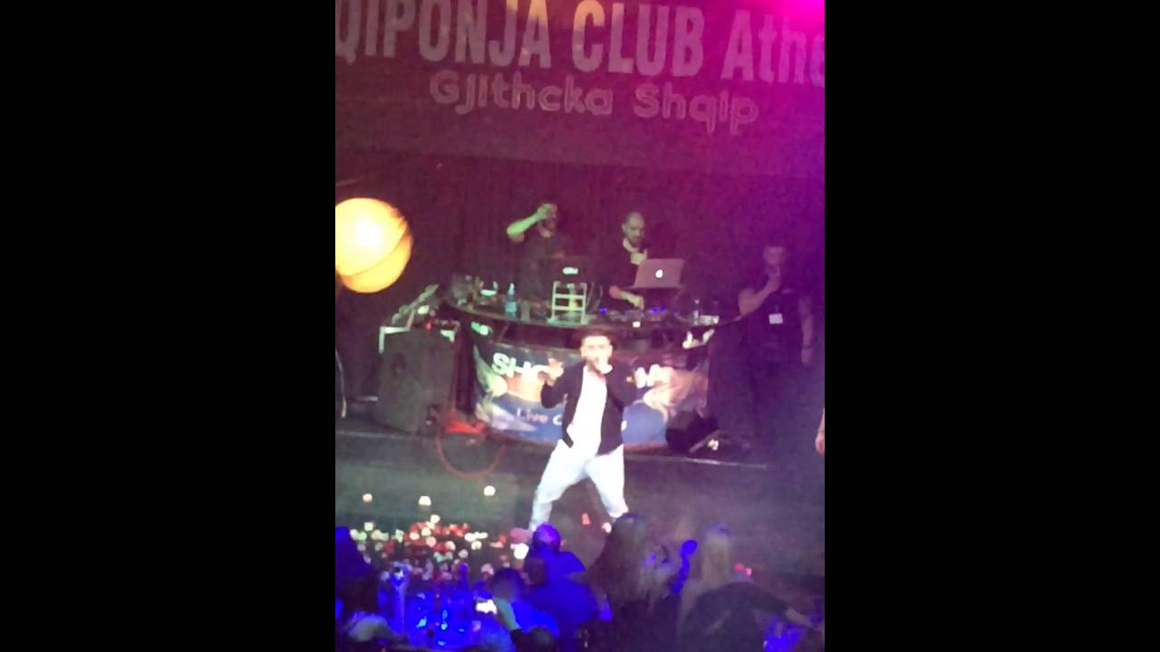 Noizy ne Athine (Shqiponja club Athine ) 2016 - YouTube