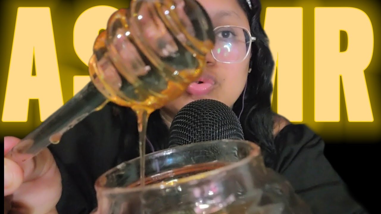 ASMR COMIENDO MIEL 🍯 - YouTube