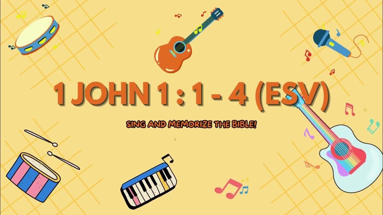 1 John 1 : 1 - 4 | Bible Memorization Made Easy - YouTube Music