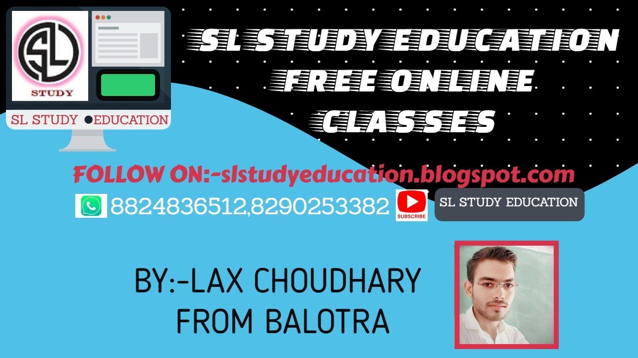 SL STUDY EDUCATION - YouTube