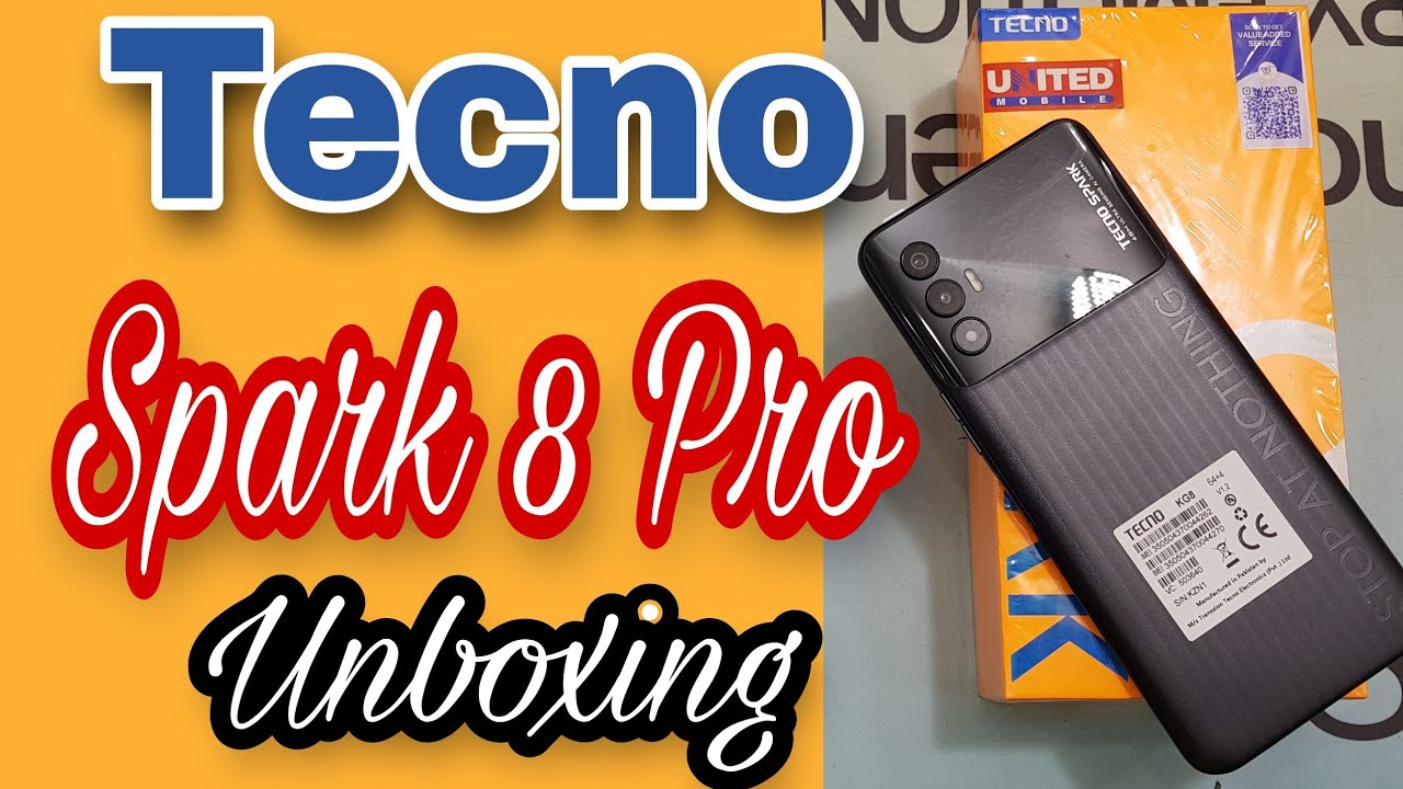 Tecno Spark 8 Pro Unboxing |4GB/64GB| Insterstellar Black | - iTinbox ...