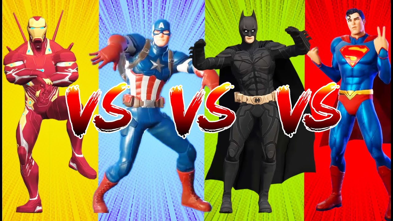 Who Will Win This Epic SUPERHEROES COLOR DANCE CHALLENGE? - YouTube
