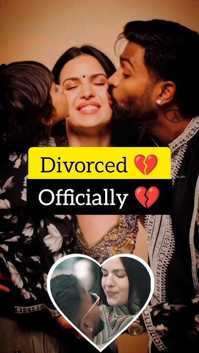 Hardik vs Natasa Officially Divorced 🫥Abhinav Gardia #shorts #hardik # ...