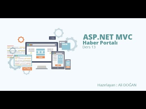 Asp.NET MVC Haber Portalı Ders 13 - YouTube
