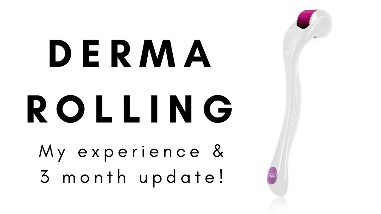 Derma rolling: My experience & 3 month update! - YouTube