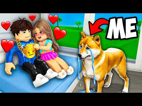 Spying On My CRUSH as a PET In Roblox...