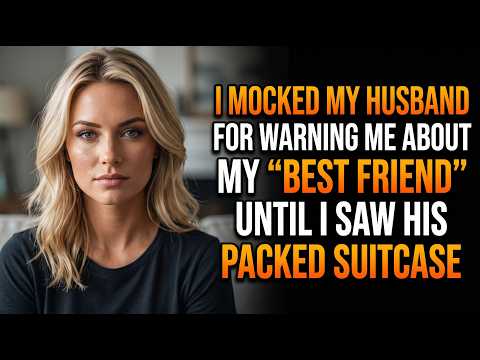 I Mocked My Husband For Doubting My “Best Friend”… Until I Saw His Packed Suitcase