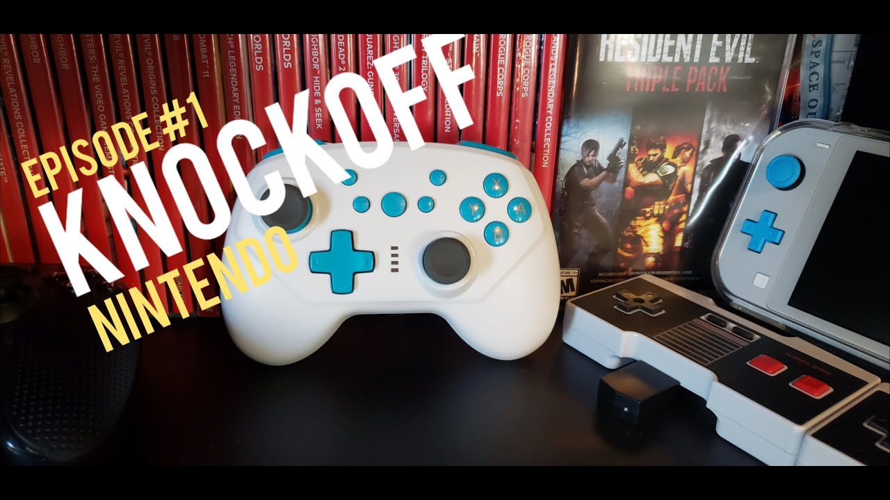 Cool knockoff Switch controller - YouTube