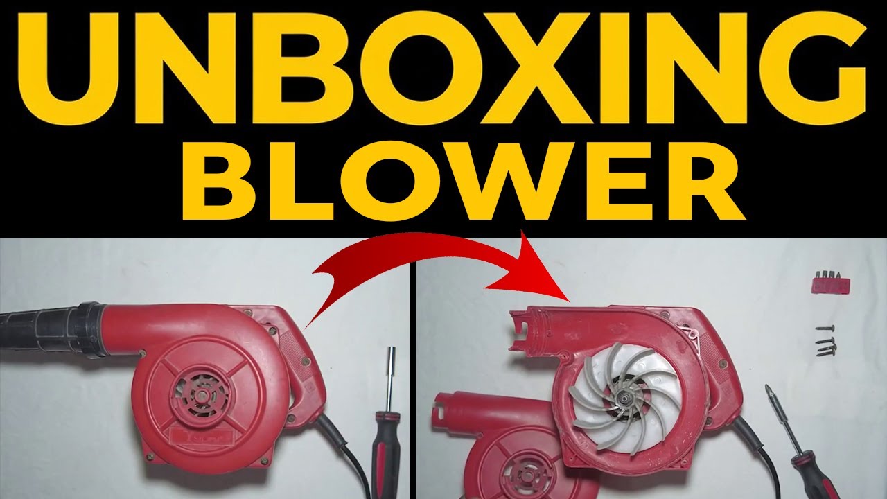 Revealing the BLOWER functions and its parts and TEARDOWN - YouTube